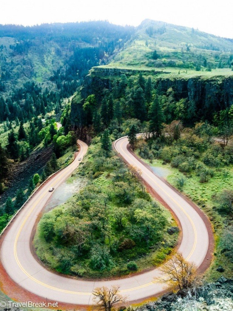 Ultimate Oregon Road Trip: Portland, Multnomah Falls, Rowena Crest, and ...
